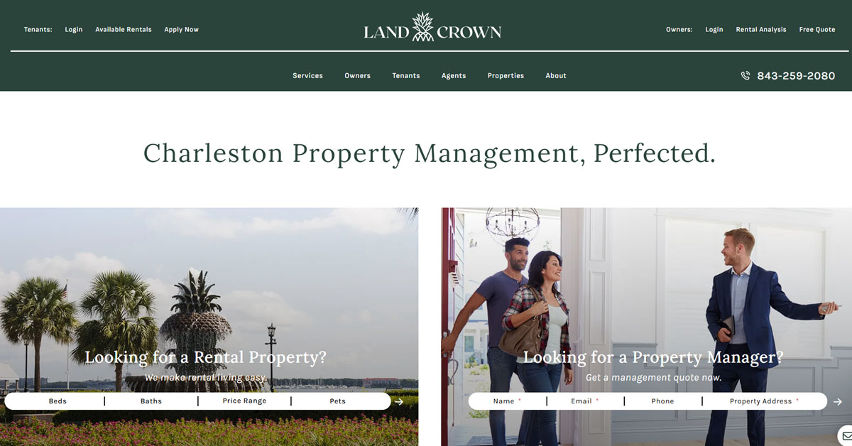 Charleston Property Managers | Land Crown Real Estate